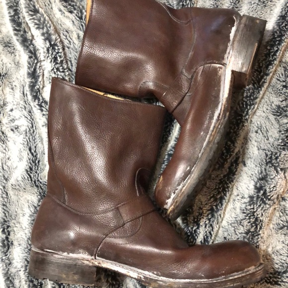 Frye | Shoes | Frye Distressed Boots | Poshmark